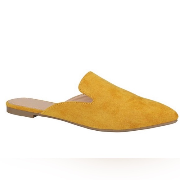 Weeboo | Shoes | New Weeboo Beth8 Mustard Suede Flats | Poshmark
